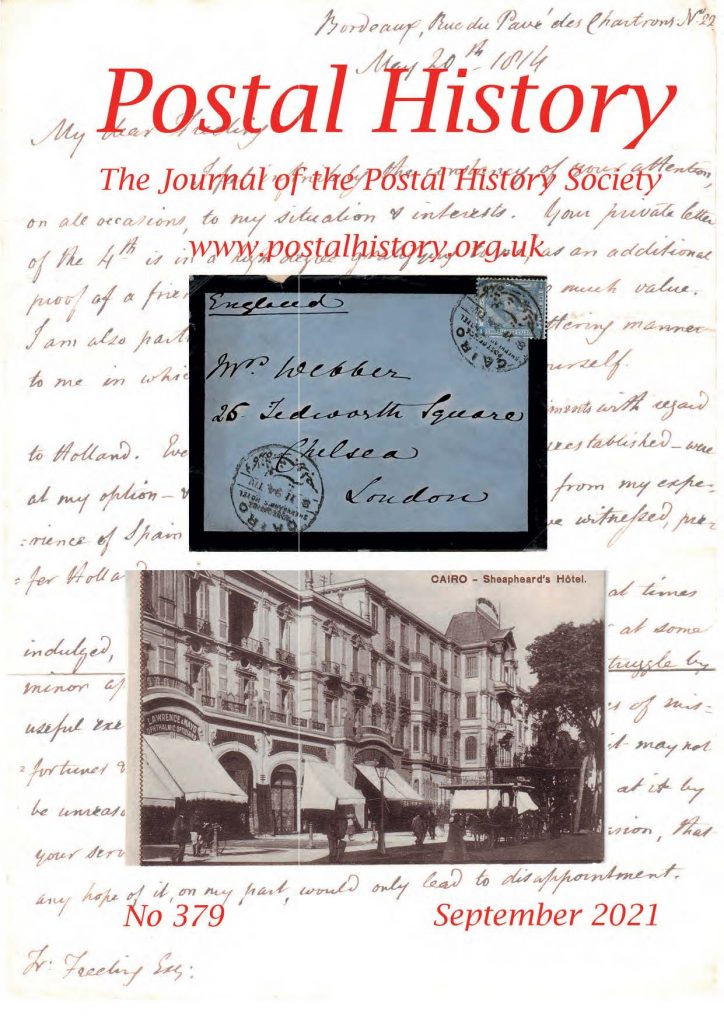 Journals – Postal History