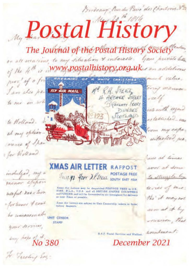 Journals – Postal History